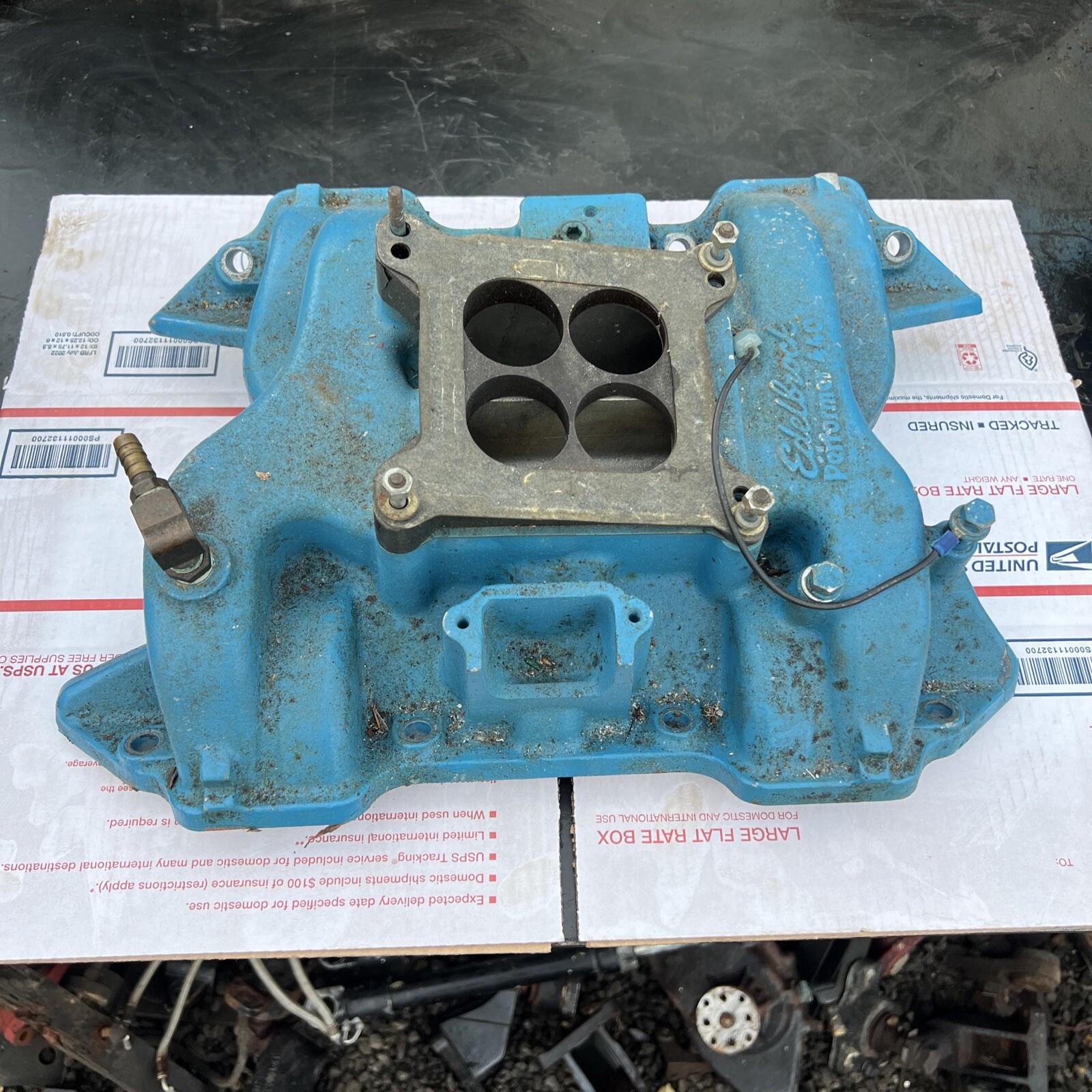 Chrysler marine 440 intake manifold | eBay