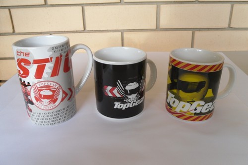 Bulk x 3 TOP GEAR MUG - 2 x Kinnerton 1 x Half moon Bay - STIG See ...