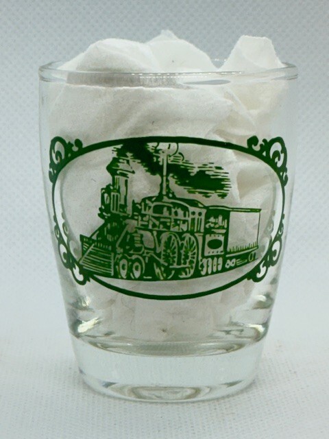 Lehigh Valley Railroad Double Sided Shot Glass Train | eBay
