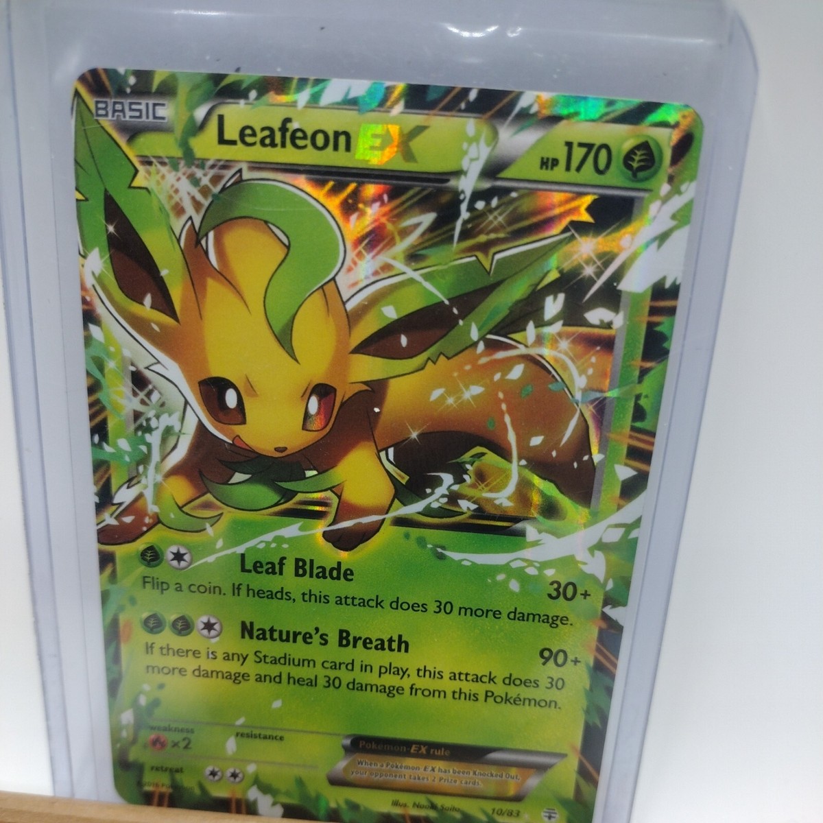 Leafeon Leaf Blade Pokemon