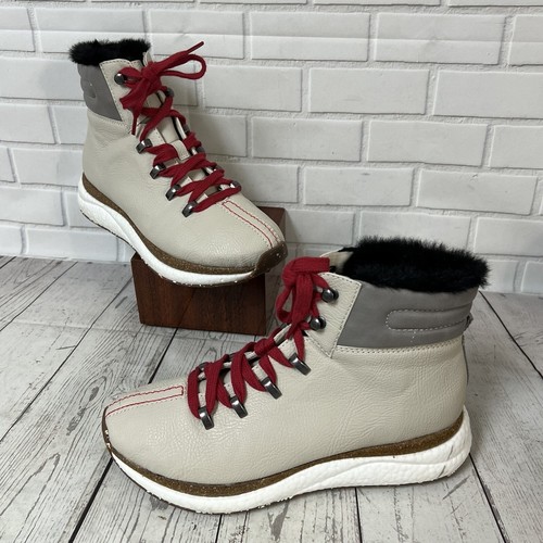 OTBT Buckly Vegan Hiking Boot Khaki (beige) Women Size 8 M Lace Up | eBay