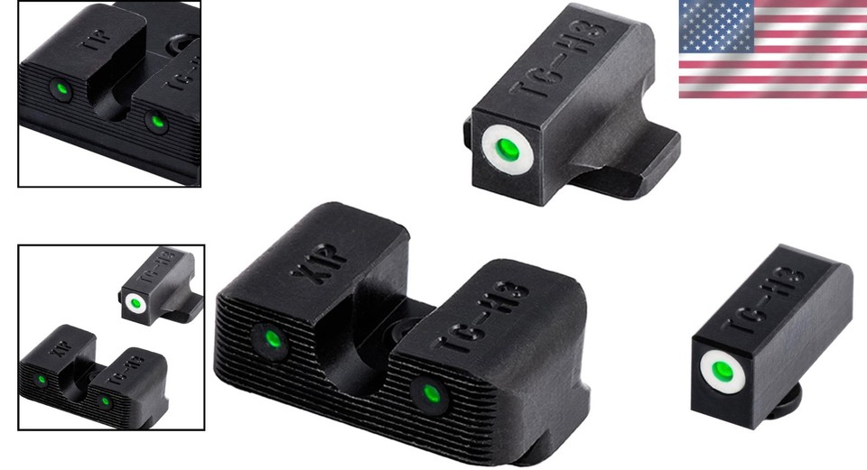 Tritium Pro Glow-in-The-Dark Gun Sights - Taurus Slim Models | eBay