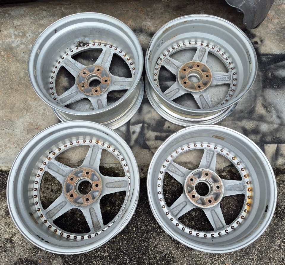 JDM 17" CW33 SuperStar more TRD Alumi K wheels for S13 240zx FC3S fd3s ...
