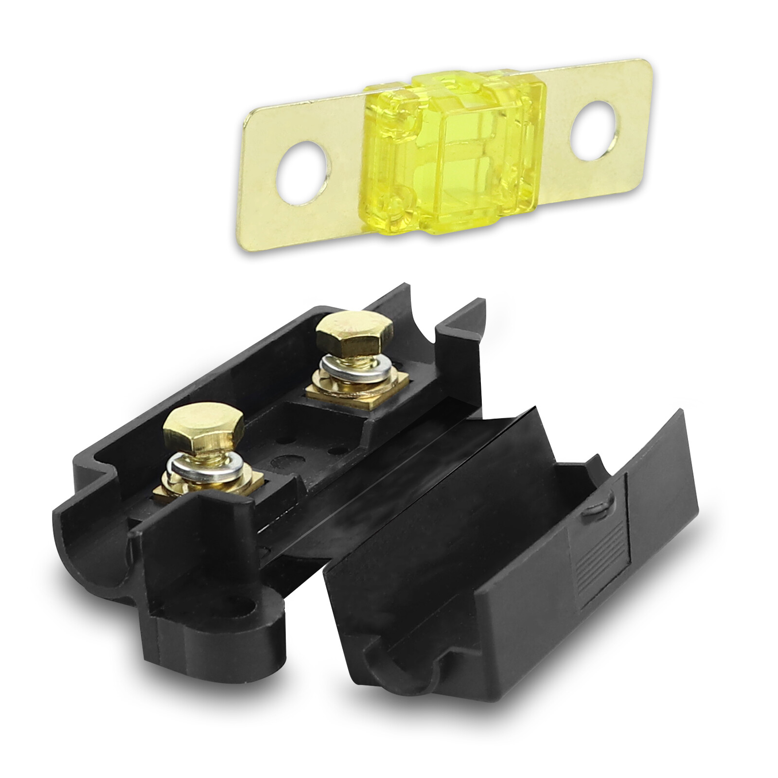 60A MIDI FUSE KIT 4 ANS Holder 7 x 60 AMP Fuses to suit Redarc BCDC ...