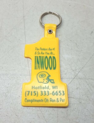 Vintage 2004 Inwood Supper Club Keychain Green Bay Packers Schedule ...