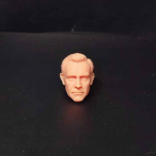 1/12 Scale Secret Service Sean Connery Head Sculpt Unpainted Fit 6" ML ...