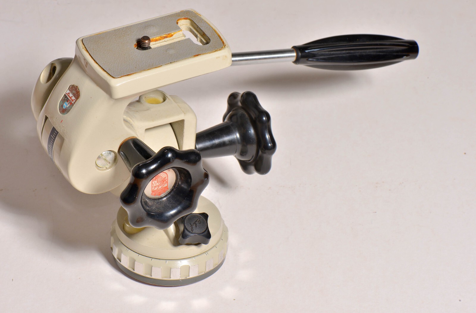 LINHOF 3D TRIPOD HEAD VINTAGE PAN TILT FLIP VERY RARE EXCELLENT ...