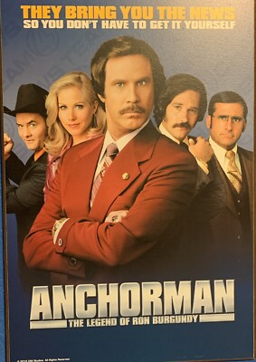 Wooden Anchorman Wall Sign, 2012, Collectible, Wall Decor | eBay