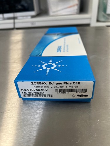 ZORBAX Eclipse Plus C18, 95Å, 2.1 x 50 mm, 5 µm, 959746-902 | eBay