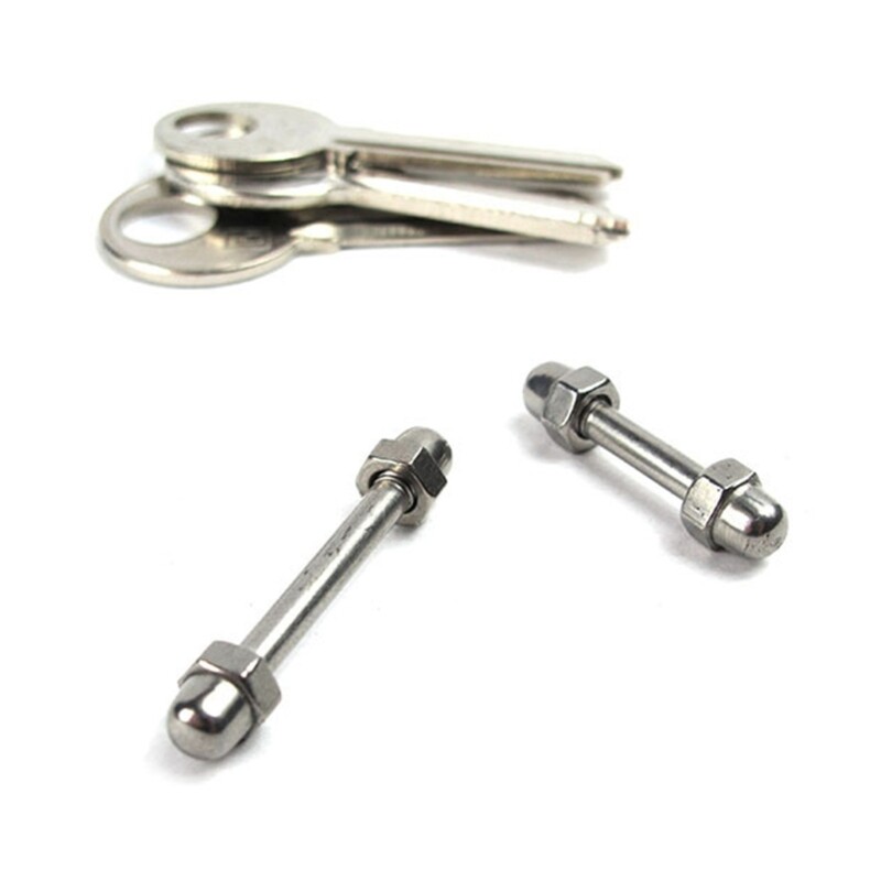 Straight Rod Key-Carrier Lightweight Securely Holds Keys Car Key Fob ...