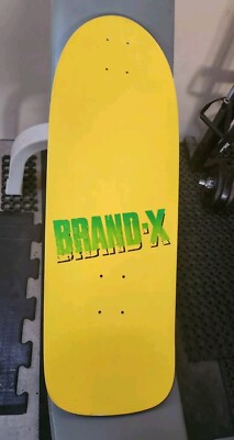 1983 Brand X Toxic Skateboard **Authentic** NON- Reissue Original Rare ...