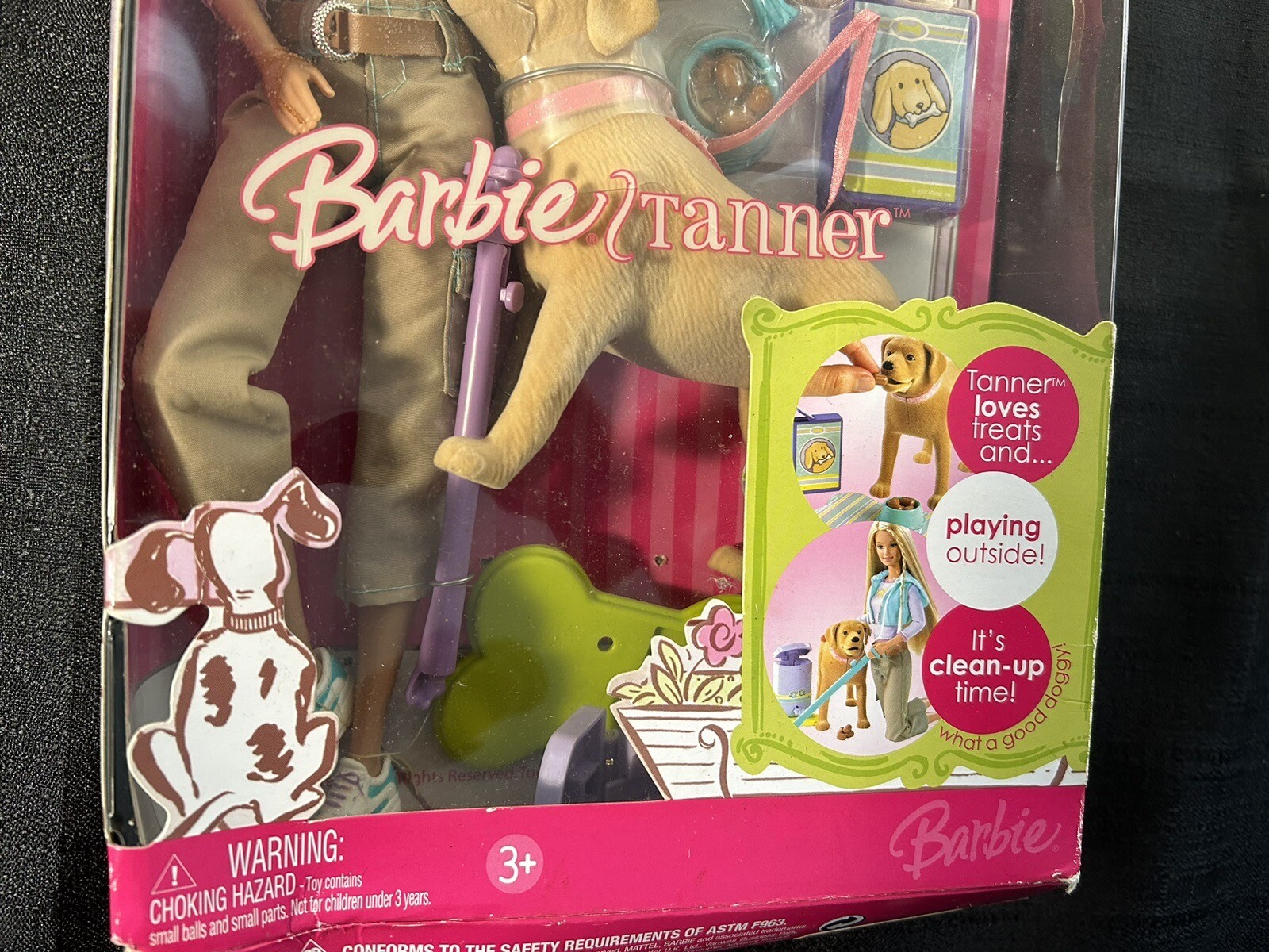 Mattel Barbie Doll and Tanner Dog for sale online | eBay