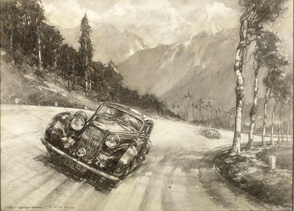 Lagonda V12 Frederick Gordon Crosby 1936 Vintage Racing Automobile ...