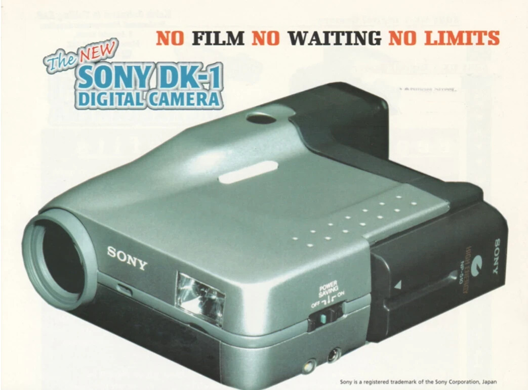 🔥VINTAGE SONY DIGITAL STILL CAMERA DKC-ID1 PRO (First bus stop) | eBay