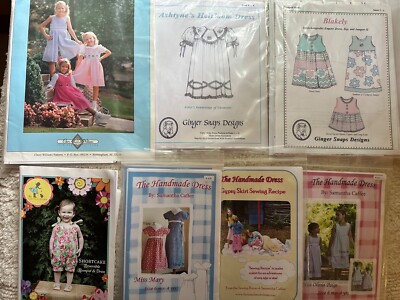 Heirloom Sewing Patterns by Cherry Williams, Ginger Snaps and more | eBay