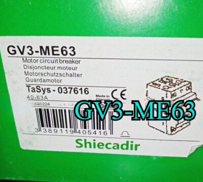 GV3ME63 1X Brand New Schneider GV3-ME63 40-63A Fast Shipping GV3ME63 | eBay