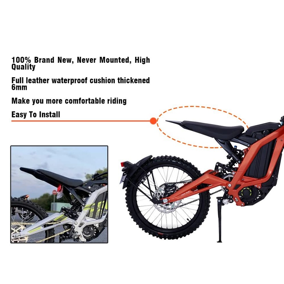 Surron Seat Cushion Black Sur-Ron Seat For SurRon S/X Light Bee ...
