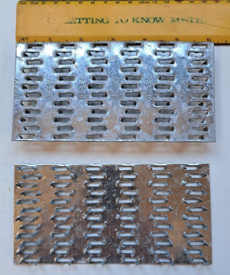 Lot of 20 - 3" x 6" Truss Plate Mending Plate Structural Plates Zinc ...