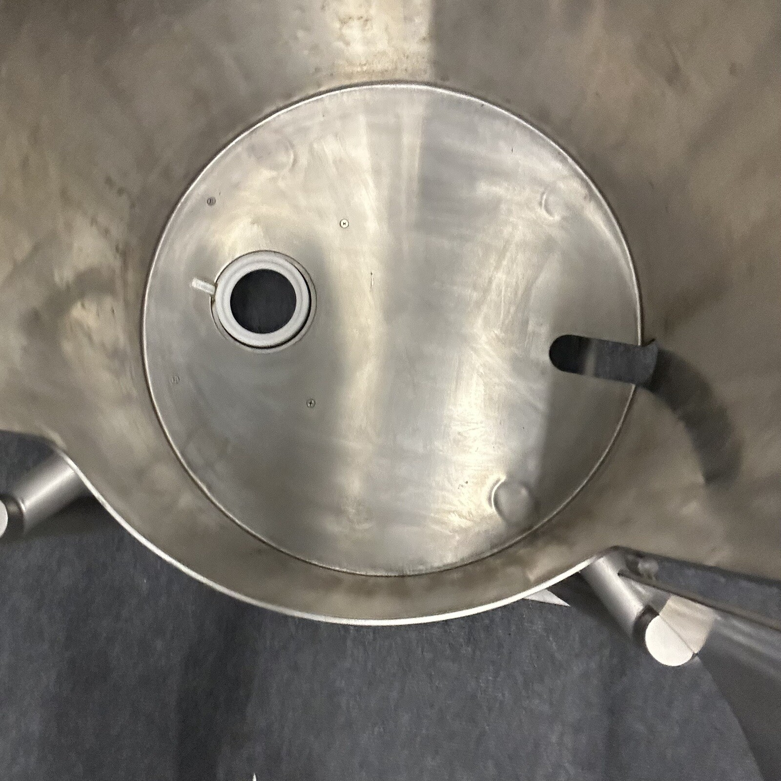 ATMI 560L Stainless Steel Dimple Jacketed Bag Holding Mixing Tank LT ...