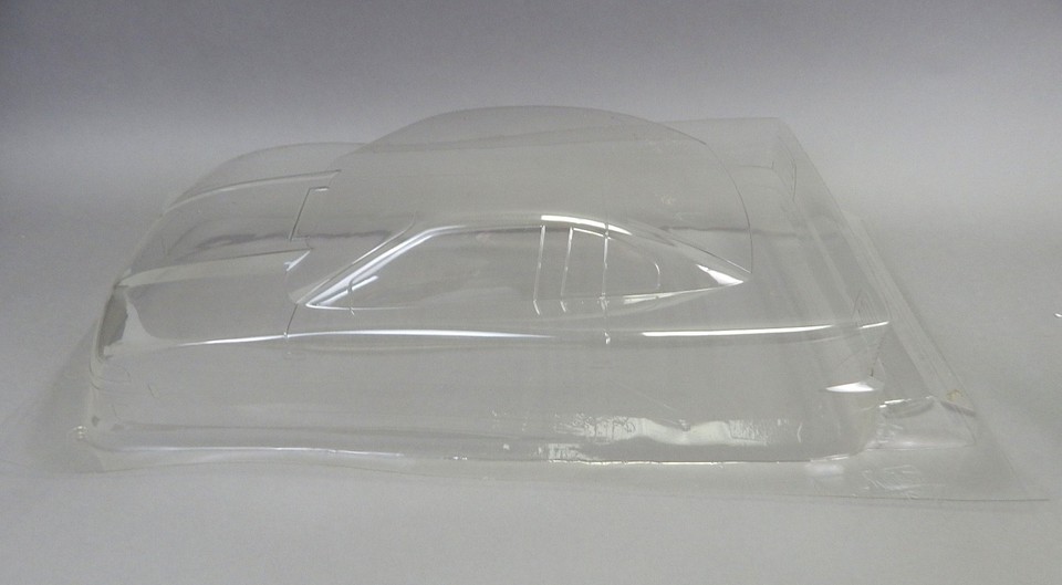 Vintage 1/10 PARMA PSE 5th Gen Mustang Cobra lexan RC body w wing 99026 ...