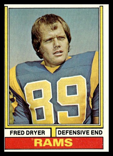 1974 Topps Fred Dryer #471 C1 | eBay