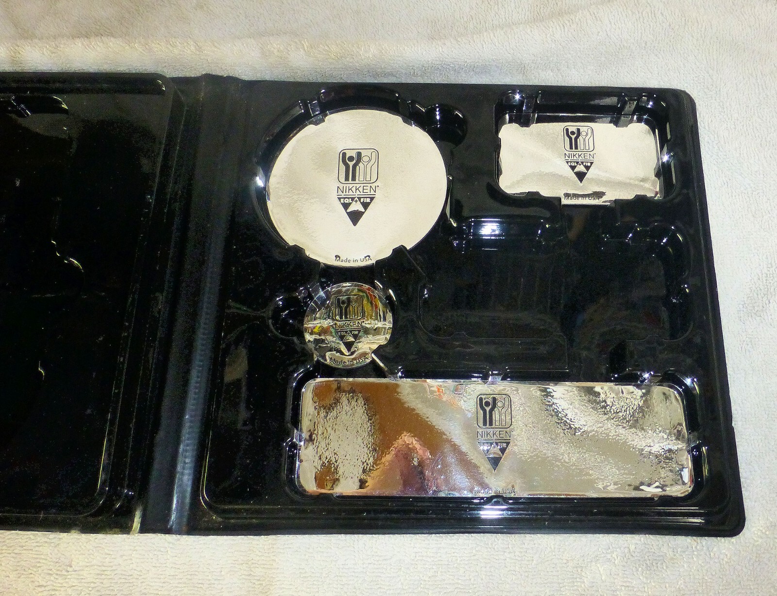 Vintage 2001 Nikken Kenko Promo Pads SILVER Health Magnets Set of *4 ...