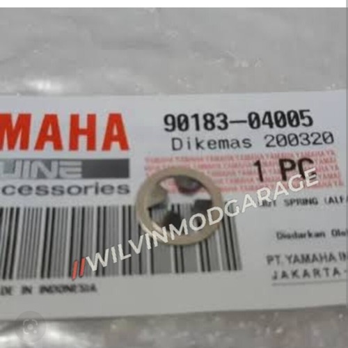 Genuine Parts Yamaha RX-King RX 135 Side Battery Emblem Nut Spring ...