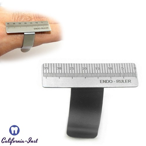 Endodontic Explorer Dental Instruments Finger Ruler - Span Measurement ...