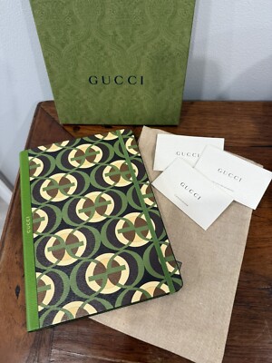 Authentic Gucci Luxury Large Notebook Journal Brand New with Box and ...