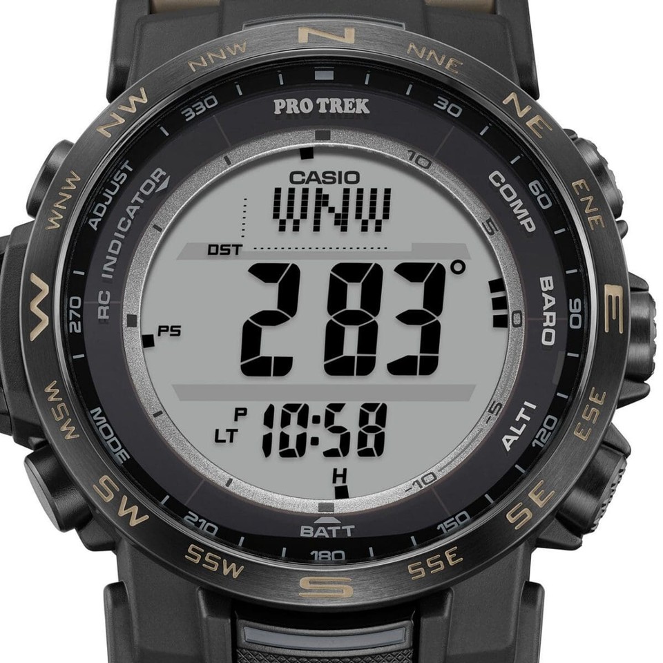 CASIO PRO TREK PRW-35LD-5JF Climber Luminous Dial Solar Atomic Digital ...