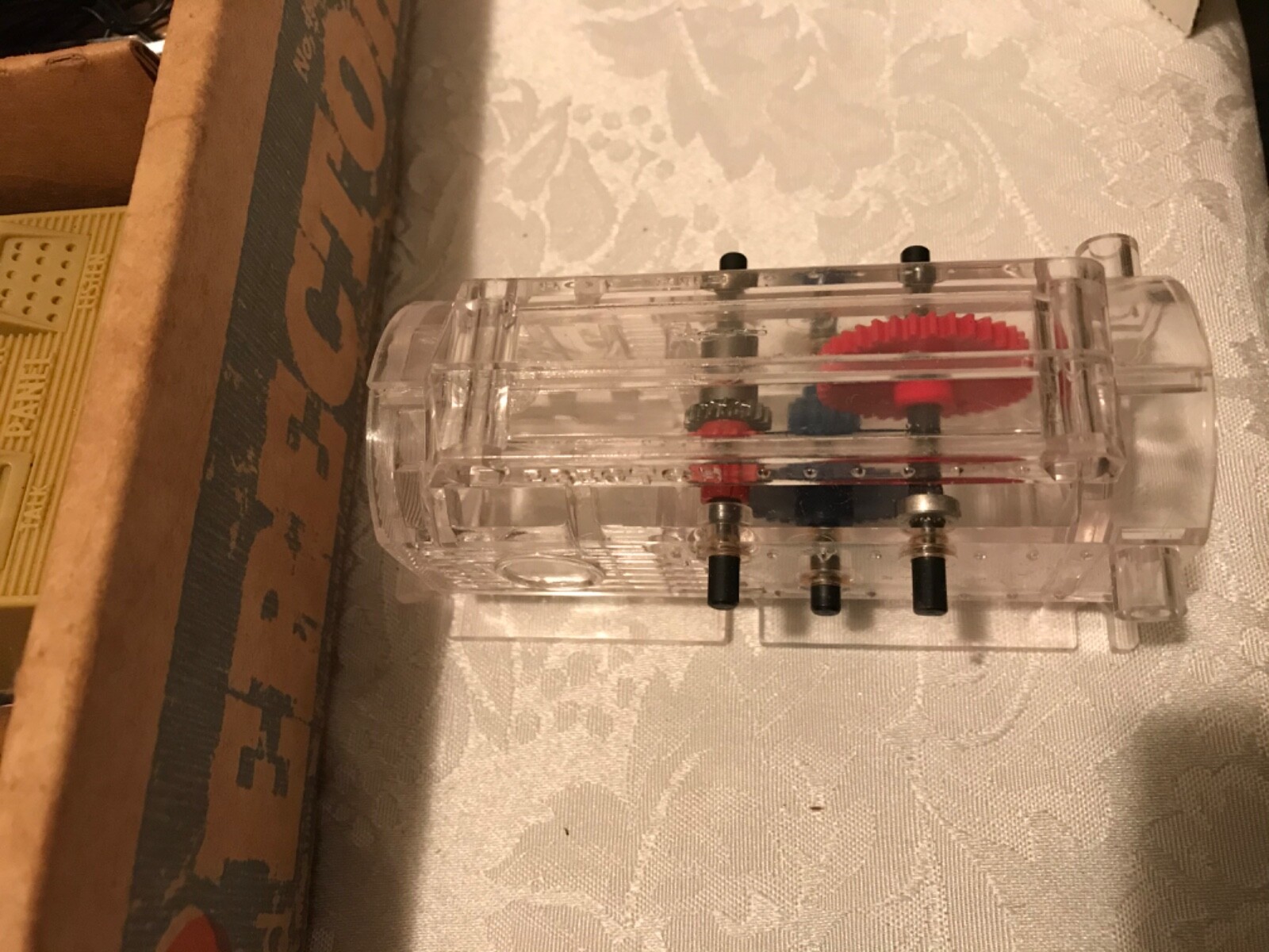 Vintage1964 Gabriel Gilbert Erector Set motorized w remote original box ...