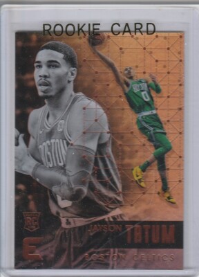 JAYSON TATUM ROOKIE CARD 2017/18 Panini Essentials BOSTON CELTICS RC ...