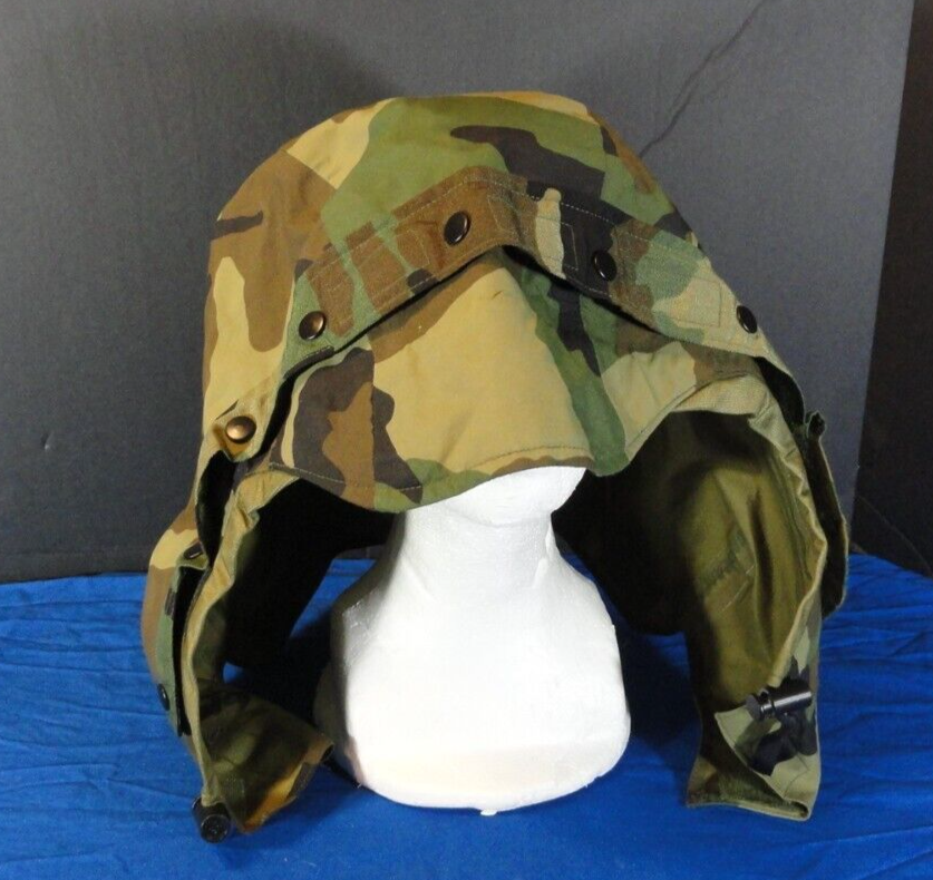 USGI GORE-TEX PARKA COLD WEATHER WOODLAND CAMOUFLAGE DEATCHABLE HOOD ...