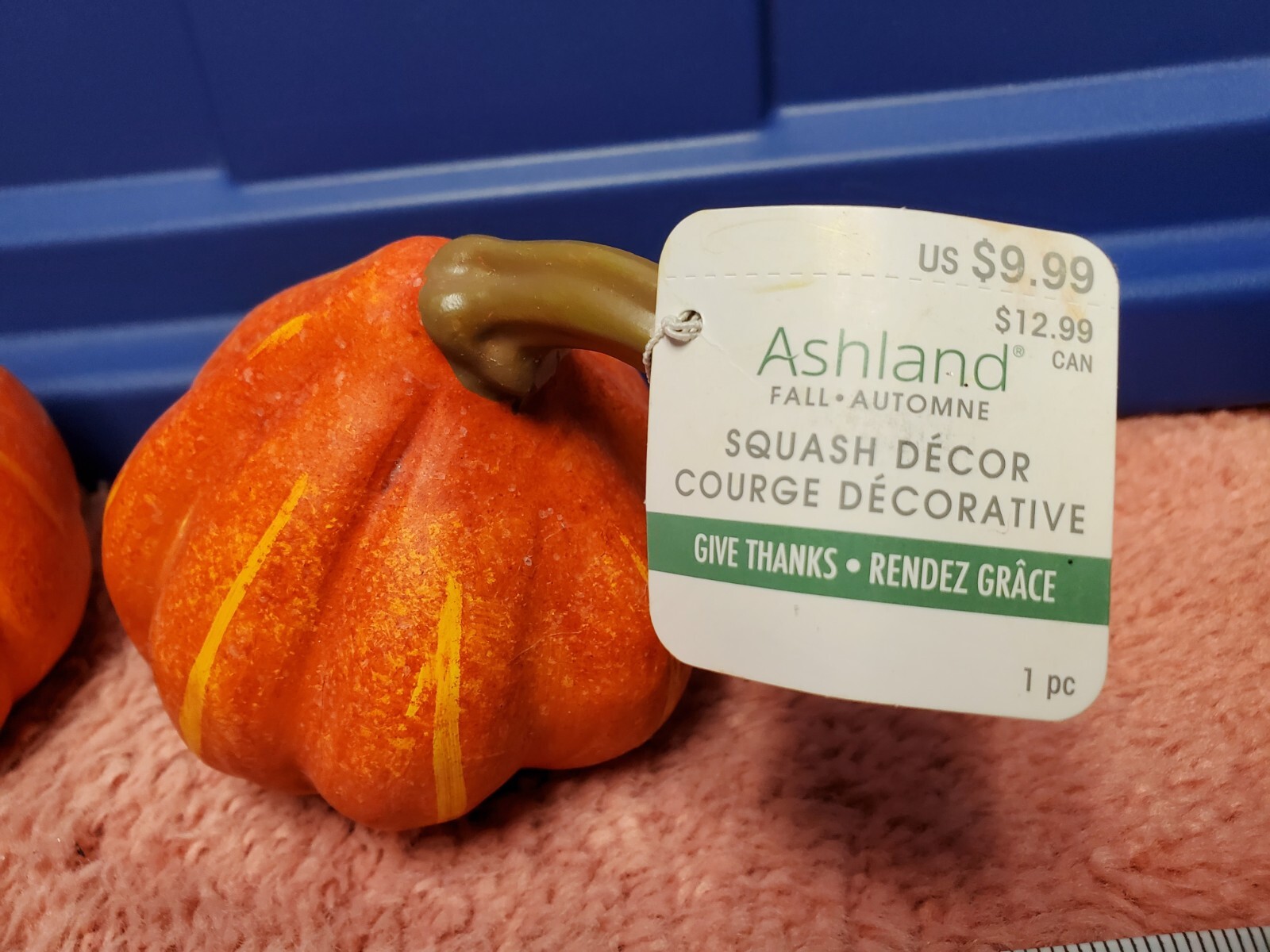 Ashland Fall Squash Tabletop Decor "Give Thanks" Squash Fall Decor Lot ...
