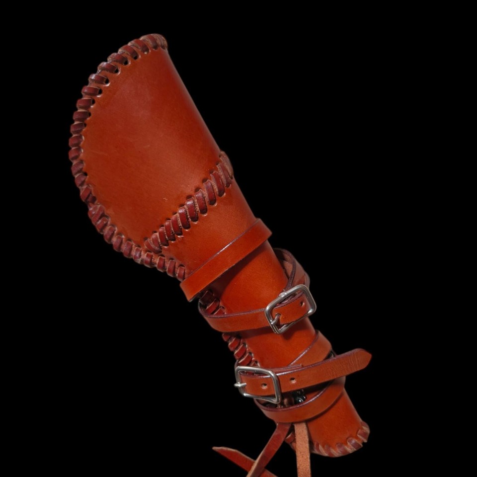 ROSSI RANCH HAND LEATHER SCABBARD HOLSTER - LOOP-SHOULDER STRAP - MARES ...