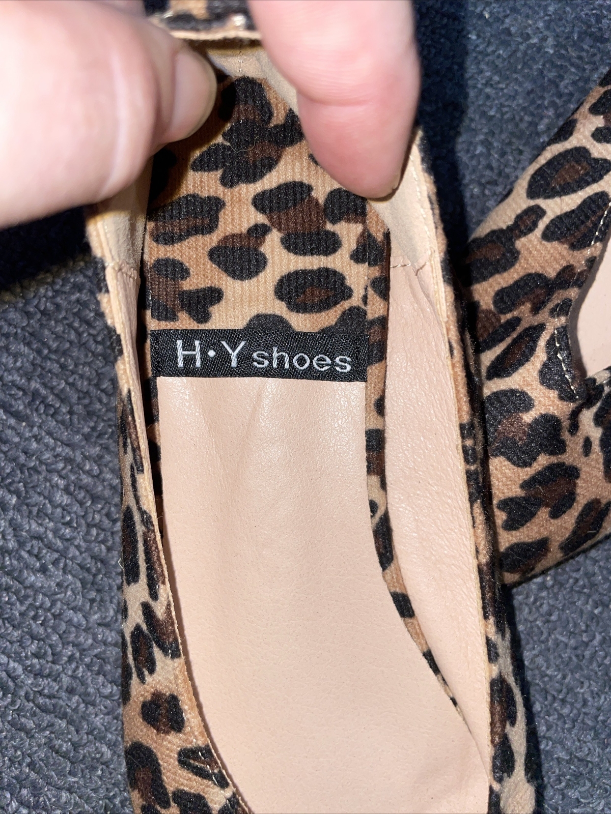 HY Shoes Leopard Slip On Eu35 Freepost Sb4 | eBay