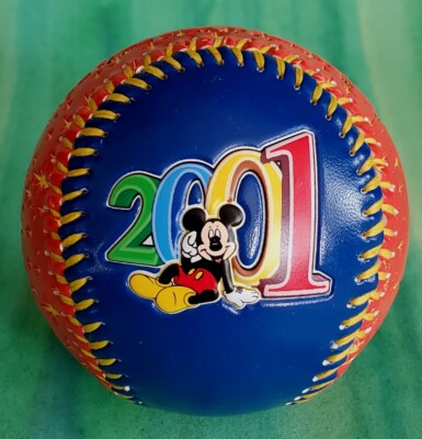 Vtg 2001 Walt Disney World Baseball Collectible Souvenir Ball Fotoball ...