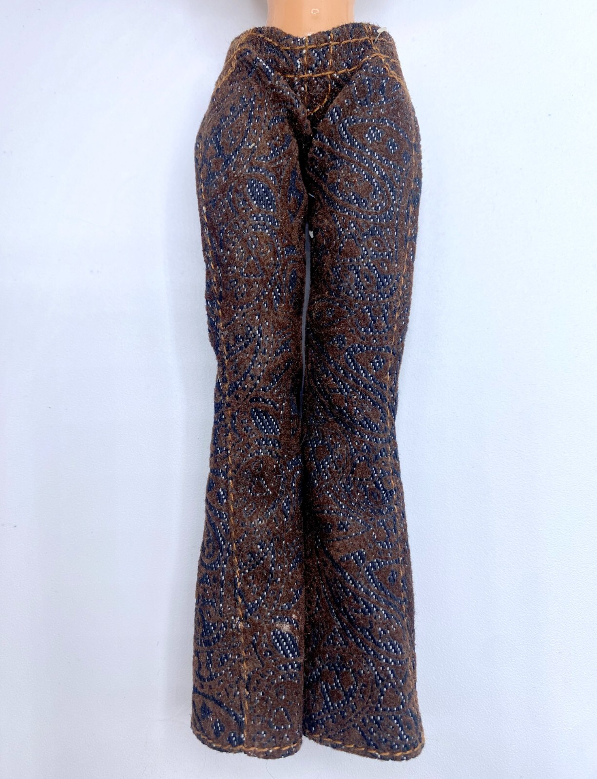 BRATZ DOLL LOT MGA CLOTHING PANTS DENIM JEANS BROWN WILD WILD WEST ...