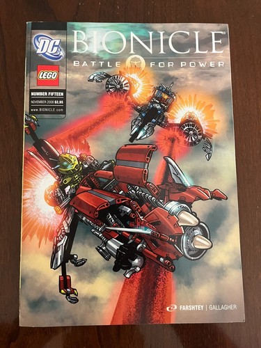 DC Comics Bionicle Battle For Power #15 November 2008 Lego | eBay