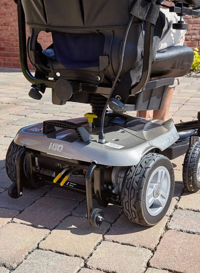 Ex-Demo I-Go Crest CSS Portable 4mph Powerchair Electric Wheelchair w ...