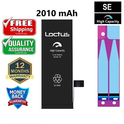 iPhone SE 2016 (1st Gen) 2010mAh A1662 A1723 High Capacity Replacement ...