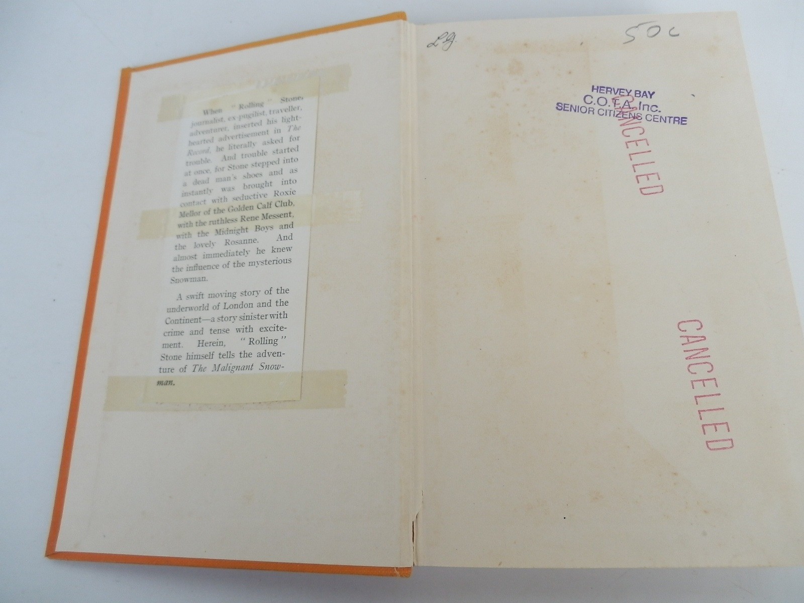 The Malignant Snowman - Kenneth Laing 1950 | eBay