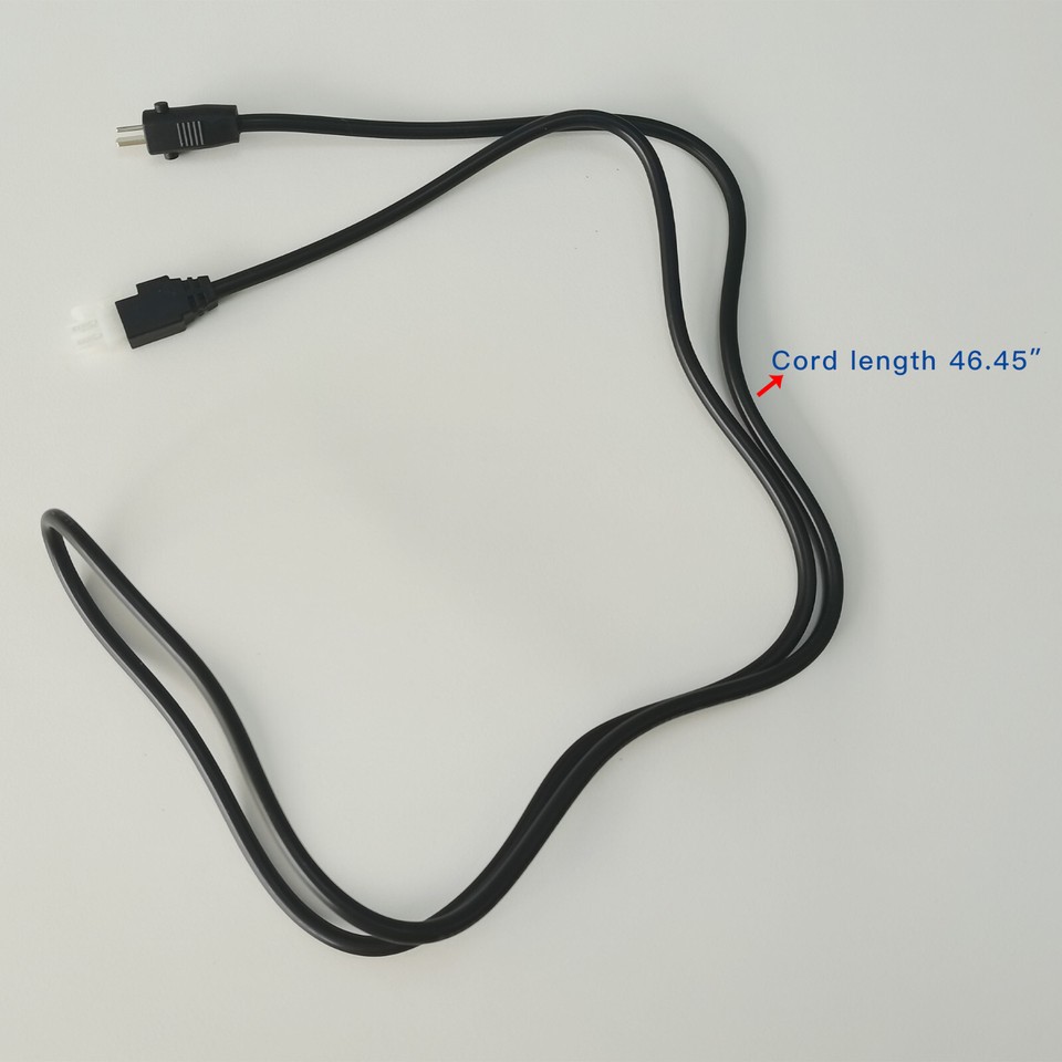 Tempur-pedic Ergo Ease Input Power Cord Cable Power Prong and ...