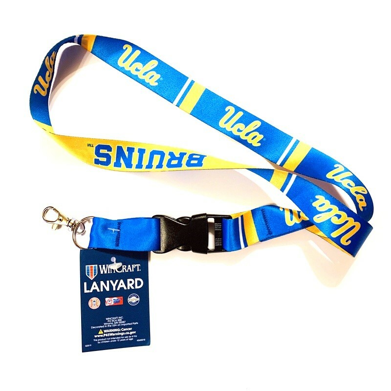 UCLA Bruins NCAA Lanyard Clip Neck Tag Keychain for ID Keys Ticket Fan ...
