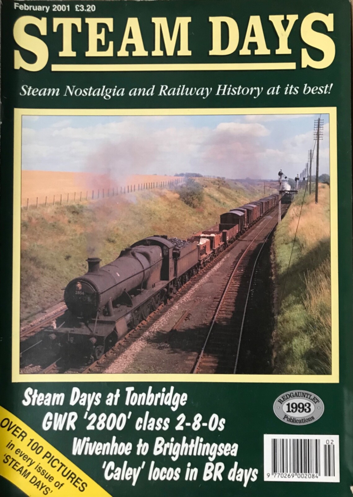 Back issue: Steam days magazine: 2001-02: February: Redgauntlet ...