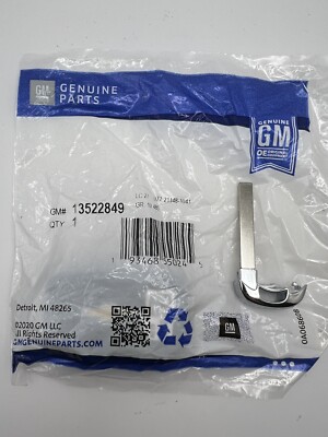 Genuine GM Chevrolet Remote Smart Key Fob 13522849 OEM w/KEY | eBay