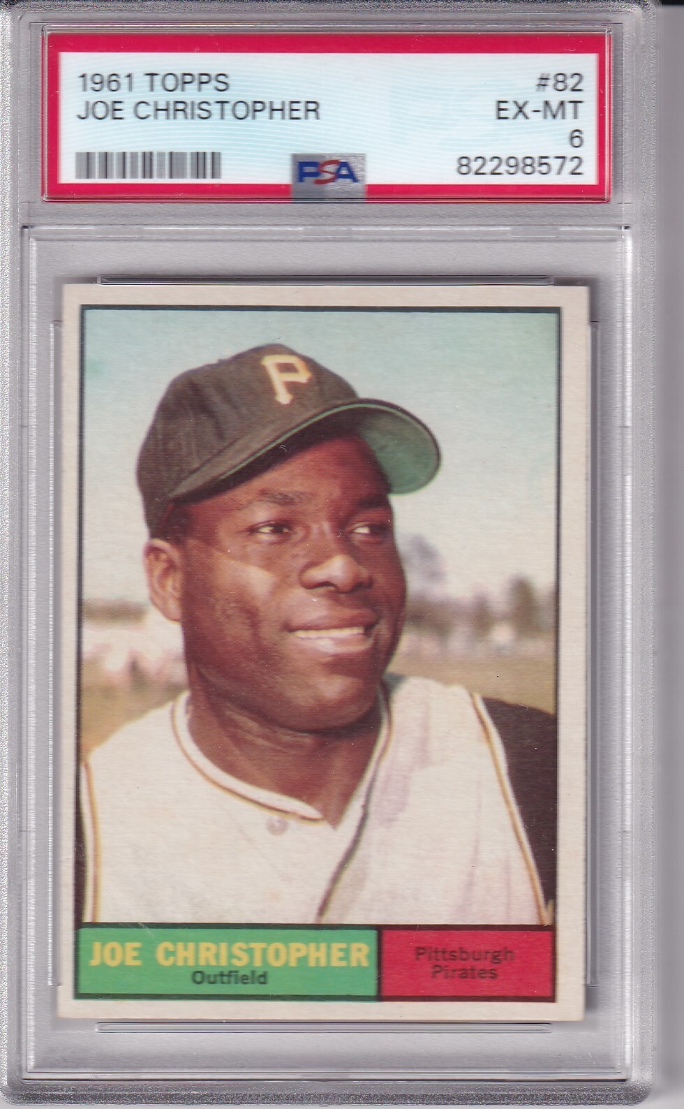 1961 Topps - #82 Joe Christopher (RC) for sale online | eBay
