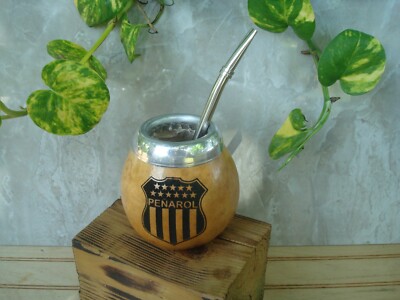 Uruguay, Mate C A Peñarol , Yerba Tea With Straw, Football, Peñarol ...