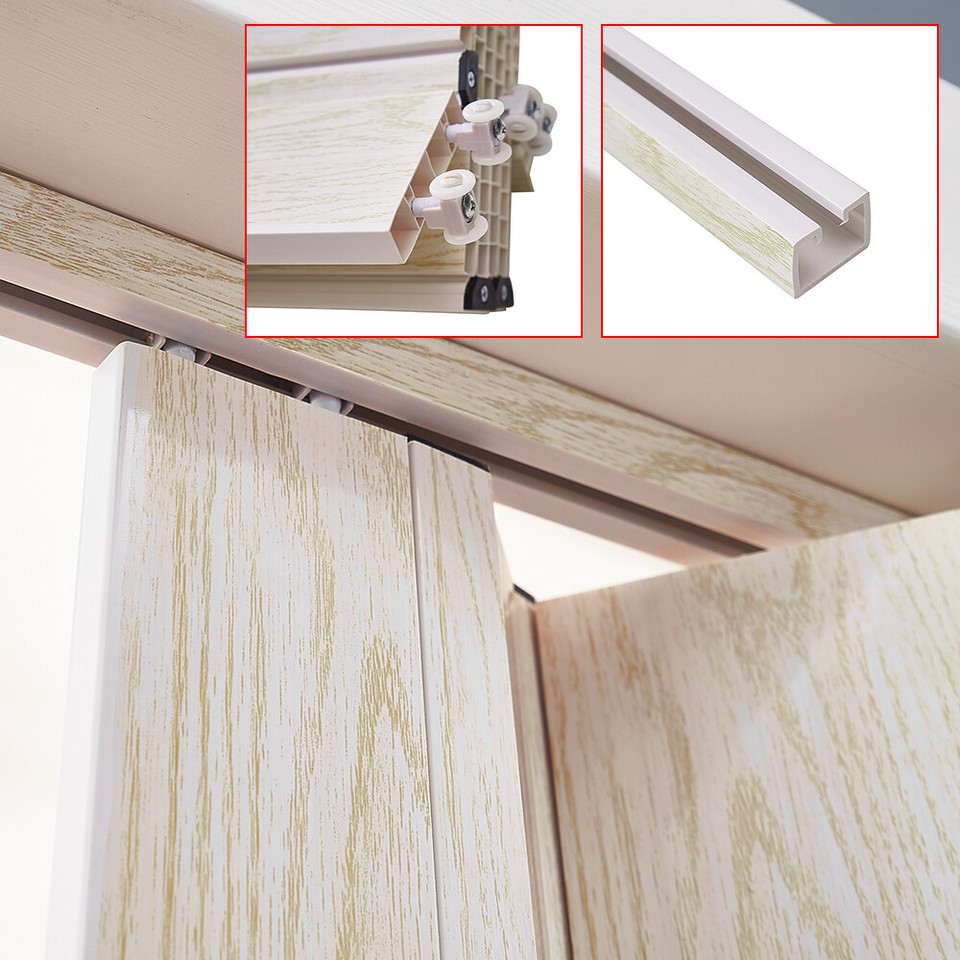 Folding Door Concertina Accordion Plastic Sliding Door Living Room ...