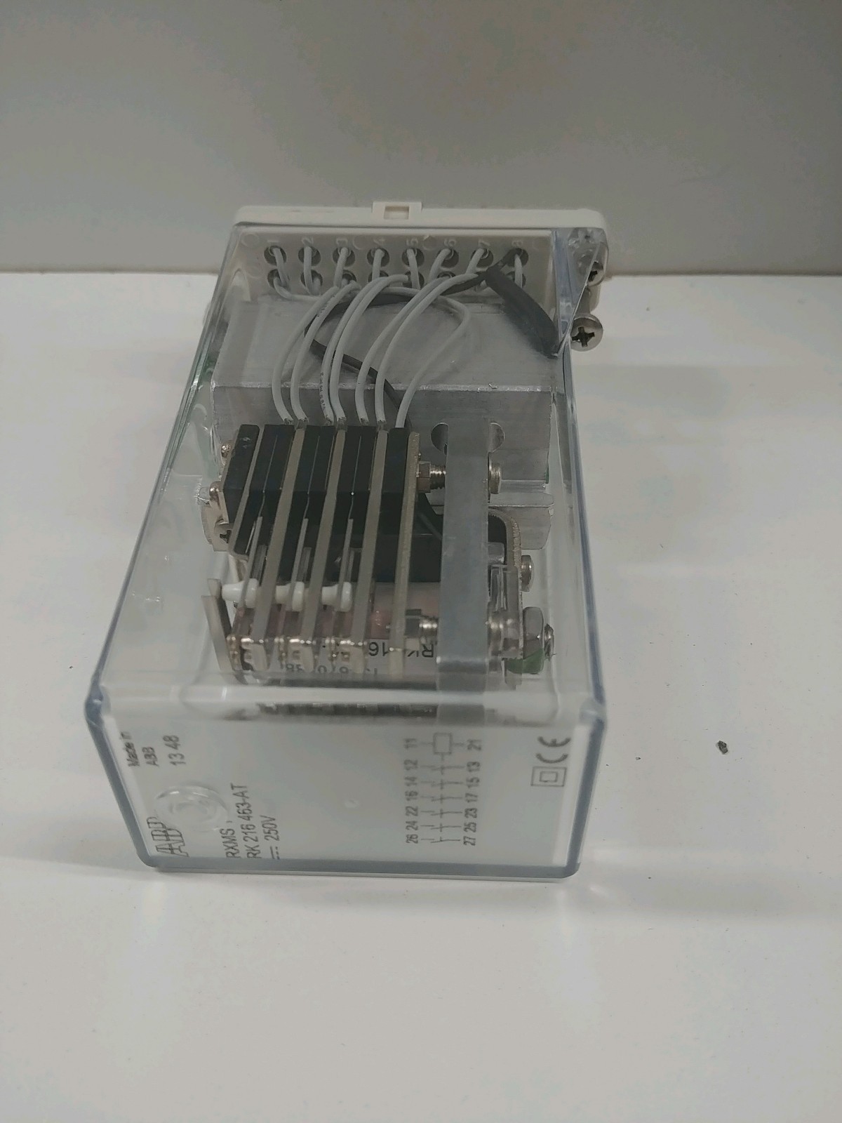 NEW OLD STOCK! ABB 250V AUXILIARY RELAY RXMS1-RK216463-AT | eBay